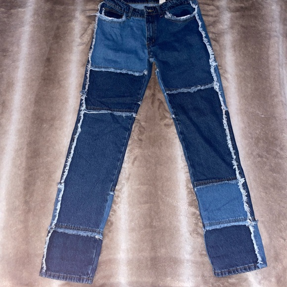 Jeans | Patchwork Jeans | Poshmark